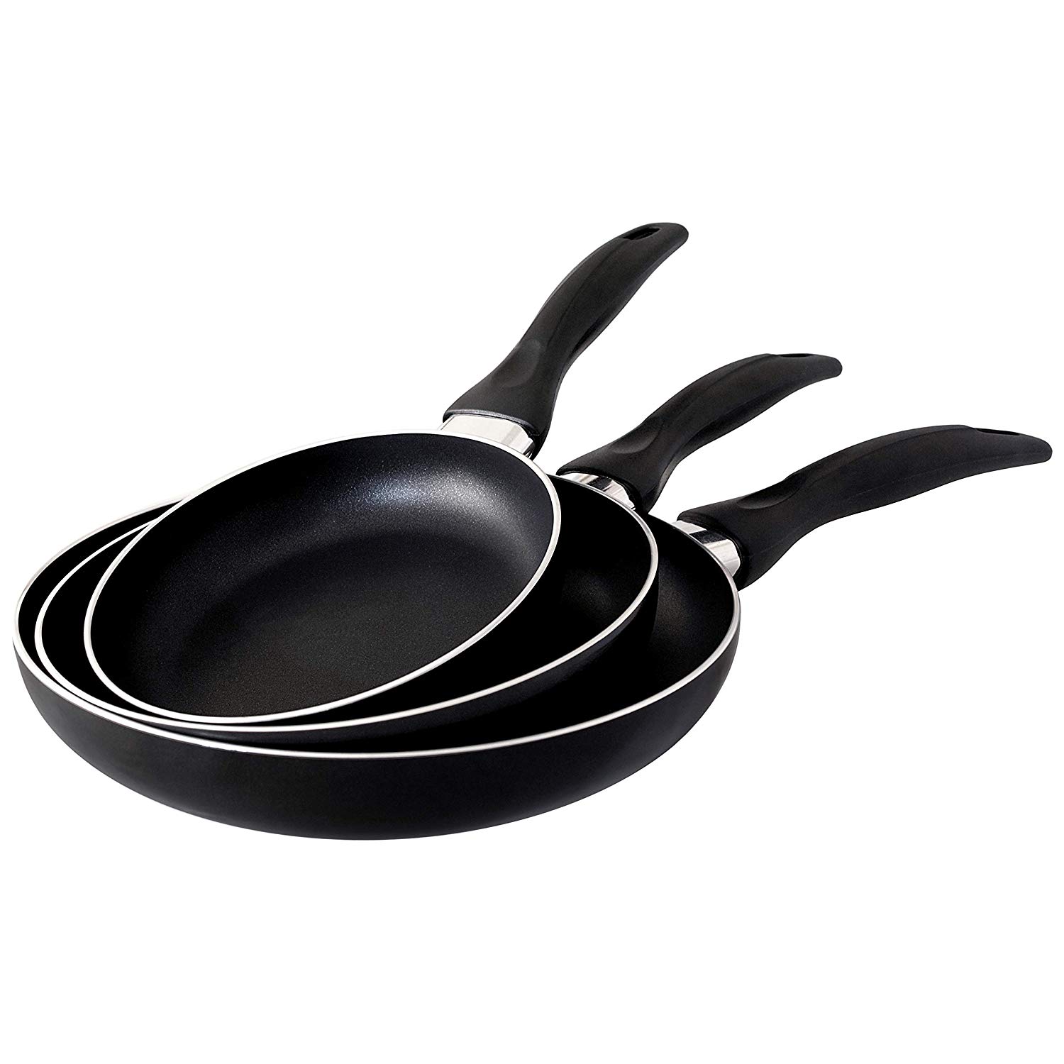 BLACK NONSTICK FRY PAN INDUCTION BASE - YONGKANG BONASON HOUSEWARE CO.,LTD
