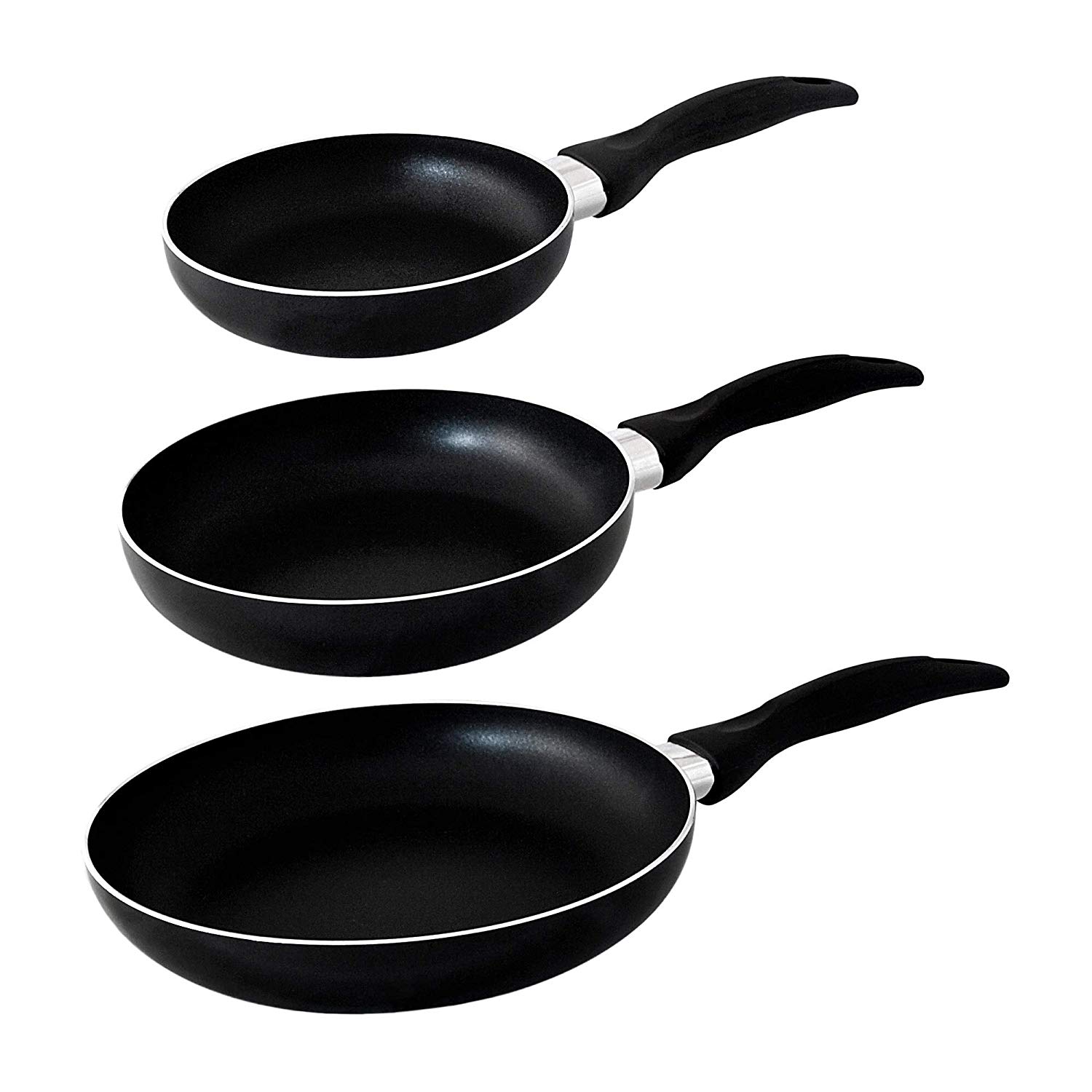 BLACK NONSTICK FRY PAN INDUCTION BASE - YONGKANG BONASON HOUSEWARE CO.,LTD